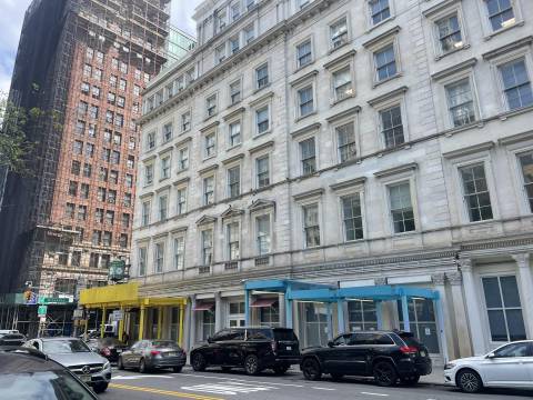 City Sidewalks: DOB Unveils New Look Scaffold Sheds