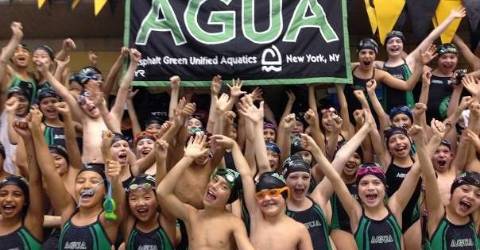Asphalt Green Swimmers at Maryland tournament Sports