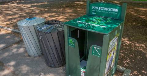 Finally, Pizza Boxes Fit in the Recycling Bin
