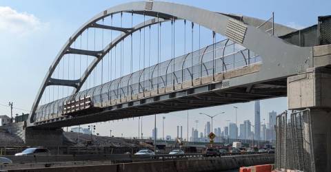 New Delancey Street Bridge Opens, Along with Two New Ballfields in East ...