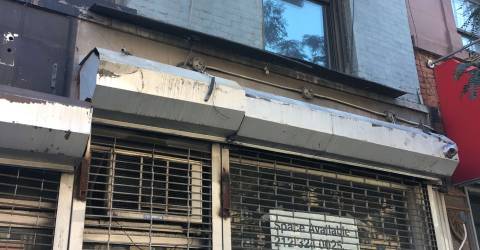 Map shows empty storefronts