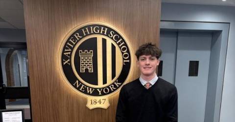 Student Journalist at Xavier H.S. Pens Moving Story About Fallen Fighter