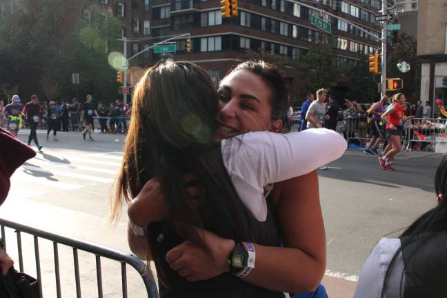 At mile 17, The party outlasted the Marathon
